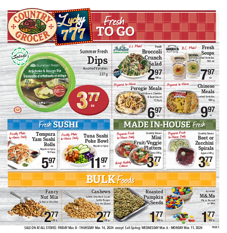 Country Grocer Flyer for Duncan - Groceries on Sale This Week