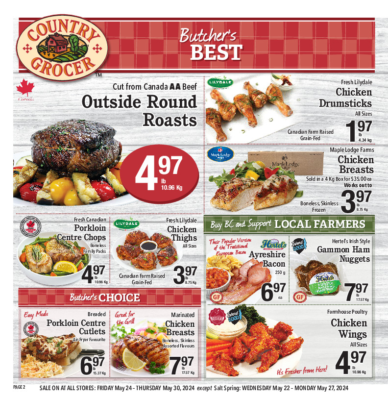 Country Grocer Flyer for Ladysmith - Groceries on Sale This Week
