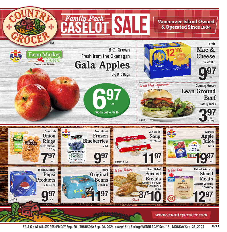 Simple Flyer - Country Grocer
