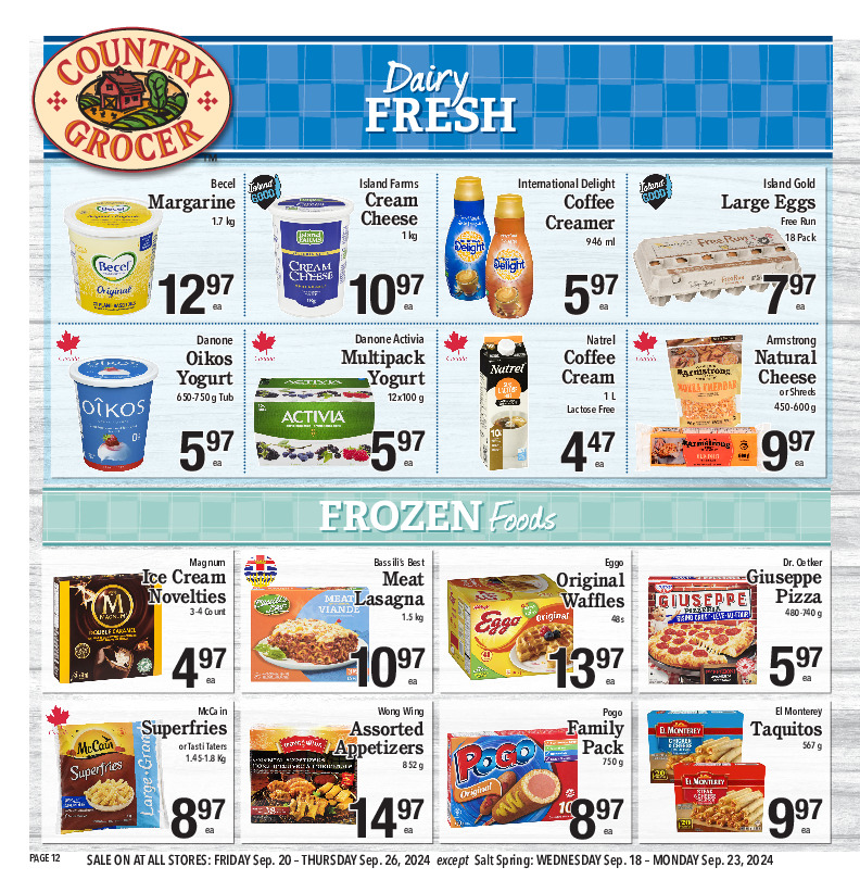 Simple Flyer - Country Grocer