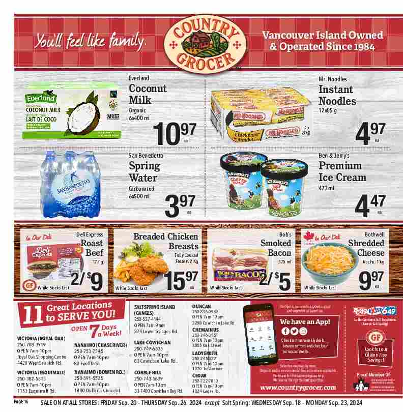 Simple Flyer - Country Grocer