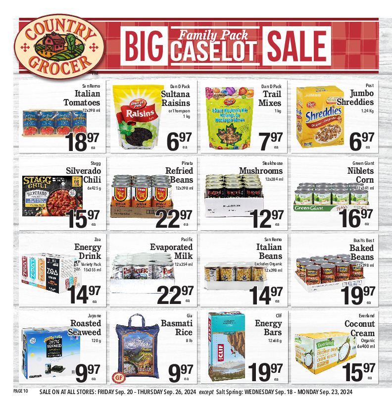 Simple Flyer - Country Grocer