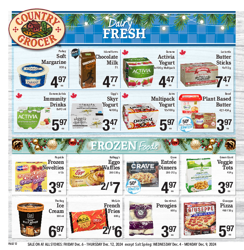 Country Grocer Flyer for Duncan - Groceries on Sale This Week