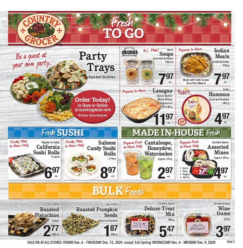 Country Grocer Flyer for Duncan - Groceries on Sale This Week