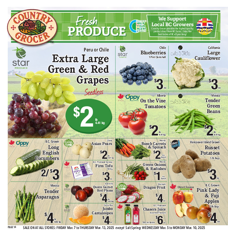 Simple Flyer - Country Grocer