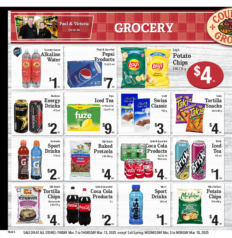 Simple Flyer - Country Grocer