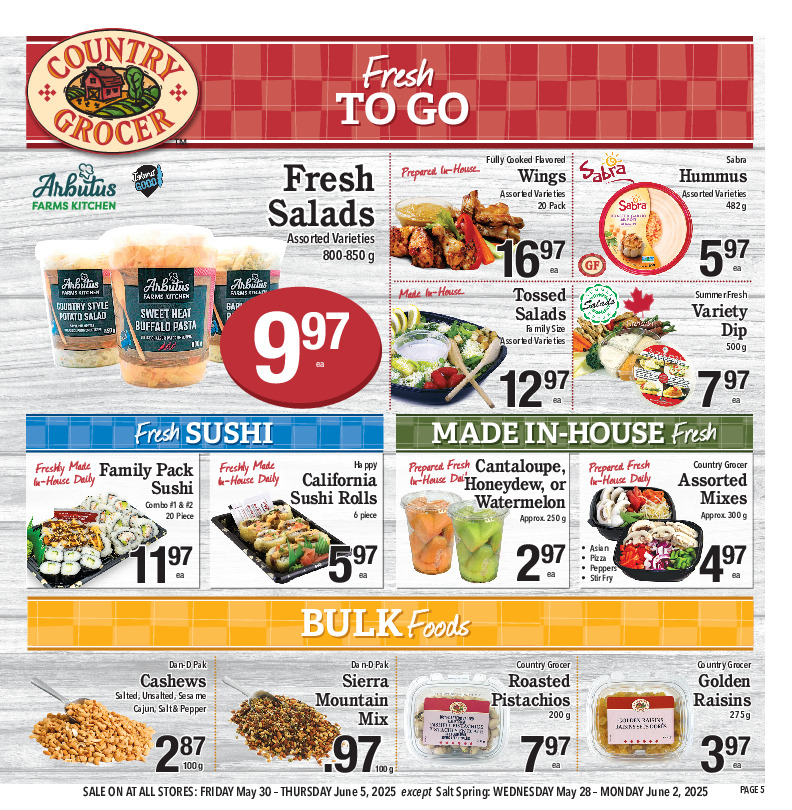 Simple Flyer - Country Grocer